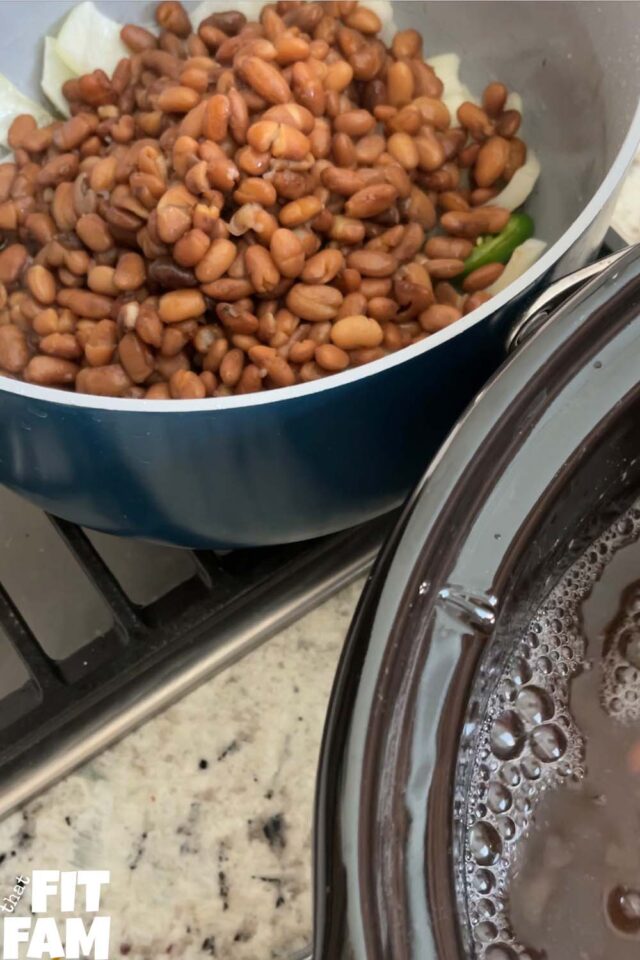 Authentic Mexican Refried Beans - That Fit Fam