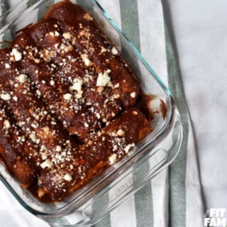 Authentic Red Enchiladas - That Fit Fam