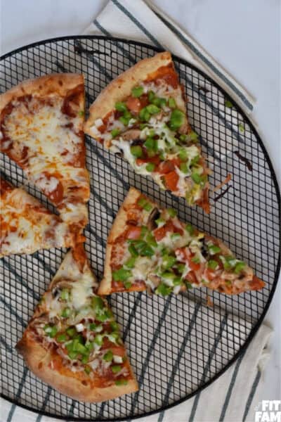 Easy Homemade Pizza Recipe - That Fit Fam